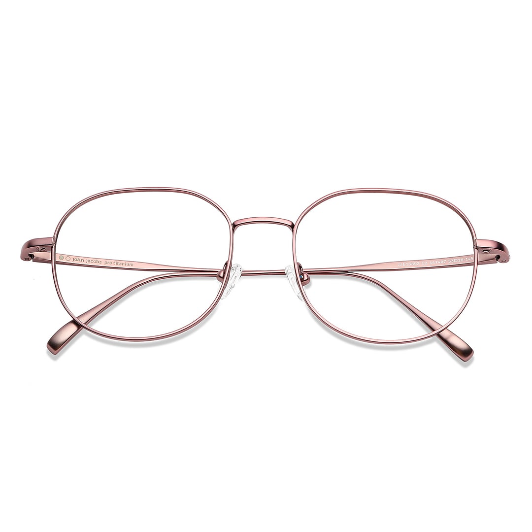 Buy Matte Purple Full Rim Round John Jacobs Pro Titanium JJ E13892-C2 ...