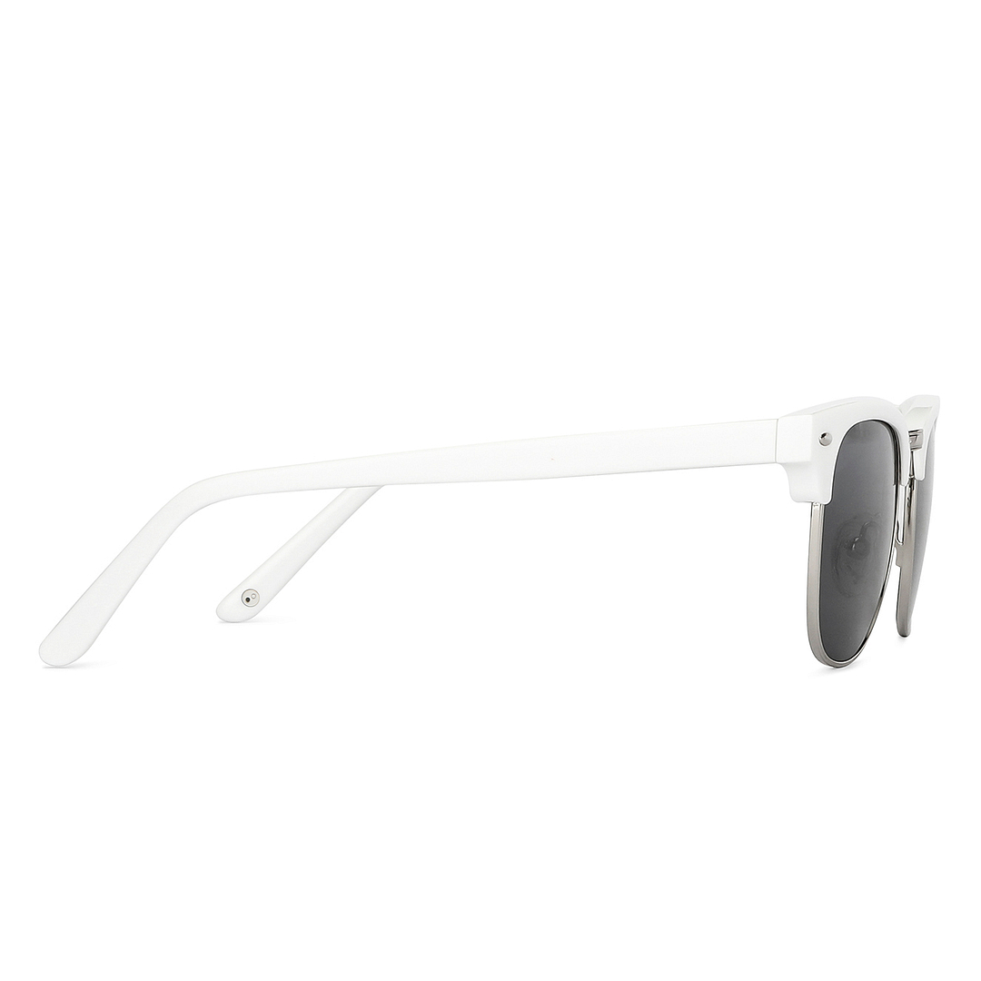 Buy White Gunmetal Full Rim Clubmaster John Jacobs JJ Tints JJ S13088M ...