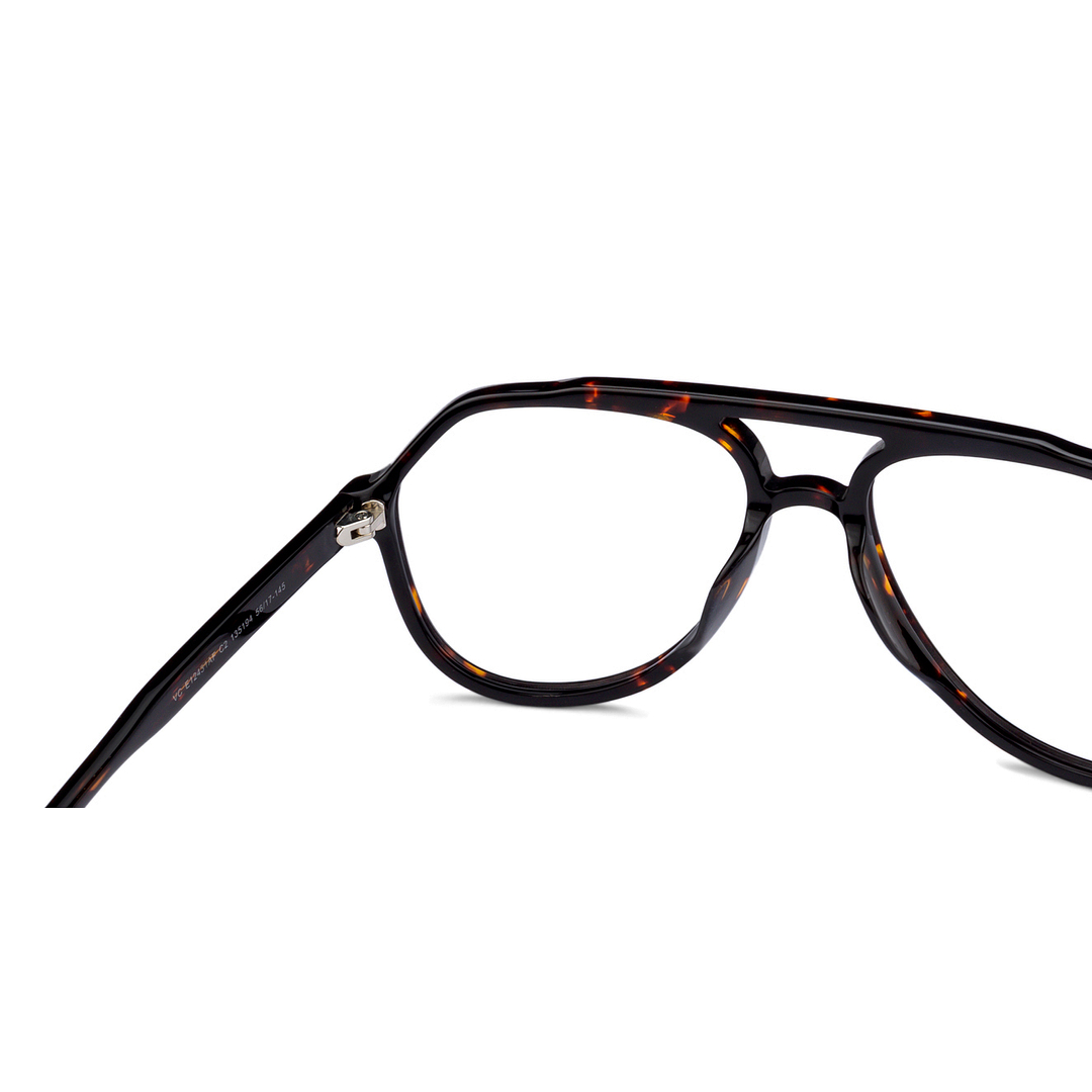 Buy Tortoise Full Rim Aviator Vincent Chase SG Essentials VC E12431AF ...