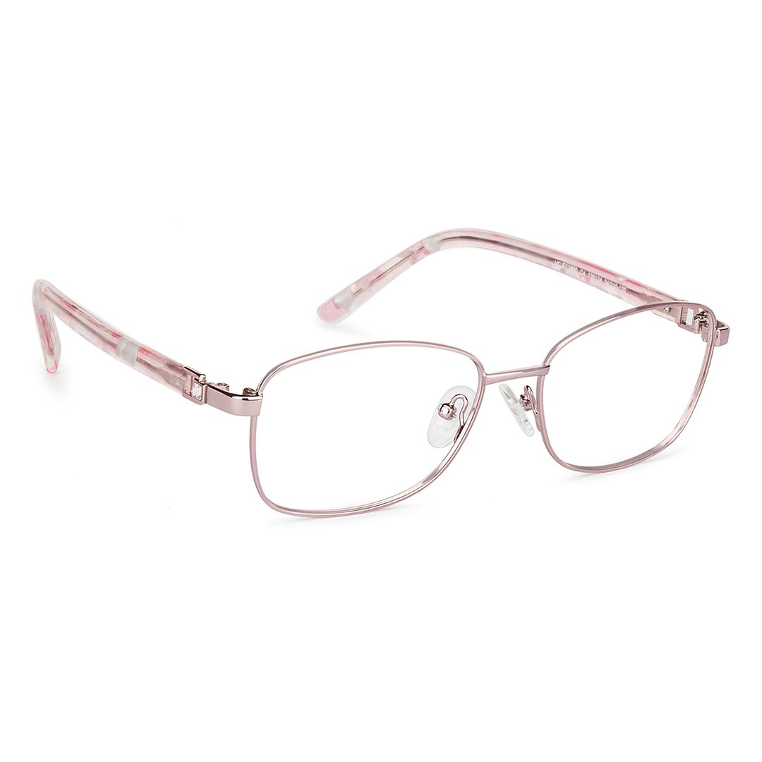 Buy Pink Full Rim Rectangle Vincent Chase Online SLEEK STEEL VC E11880 ...