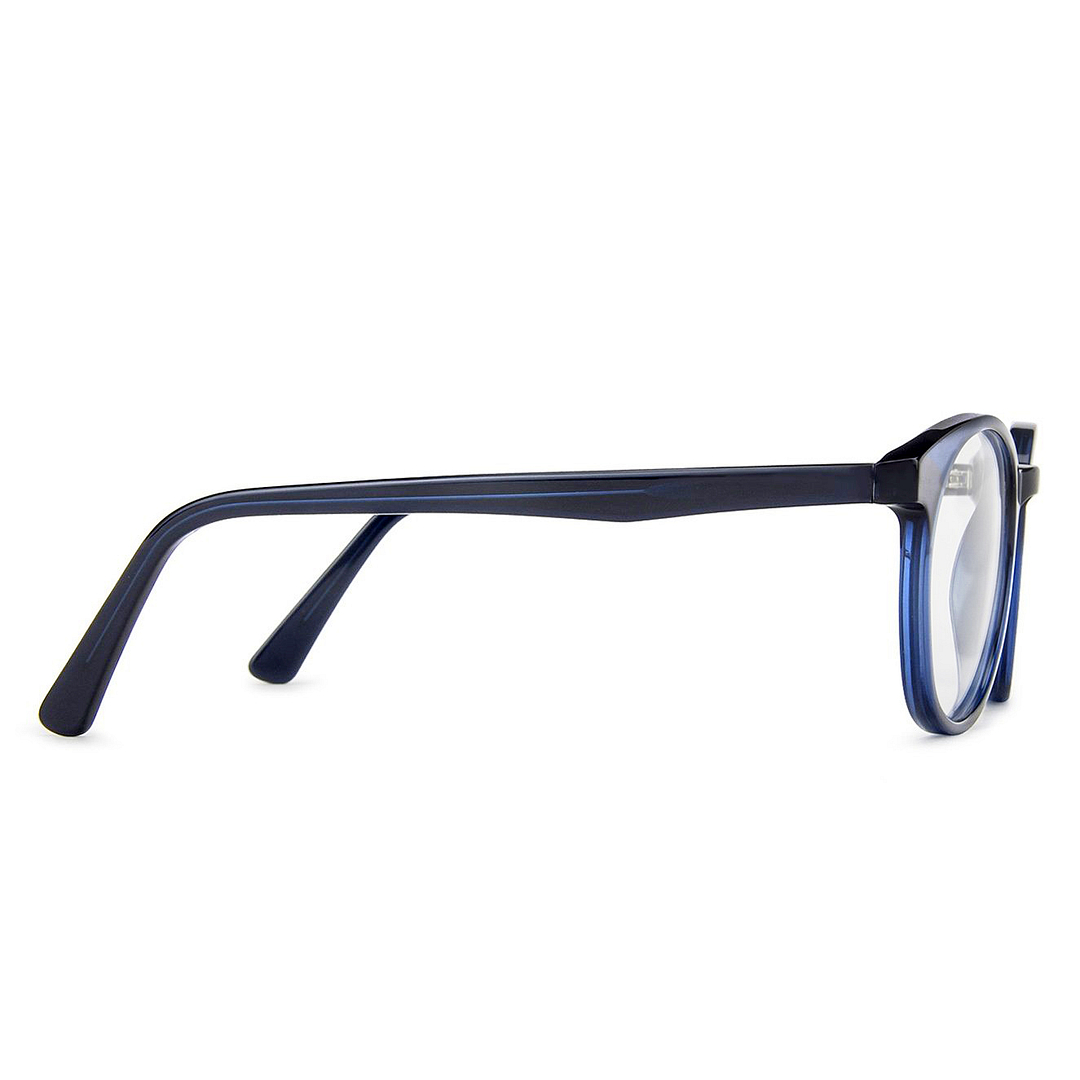 Buy Blue Full Rim Round Vincent Chase Classic Acetate VC E13677-C1 ...