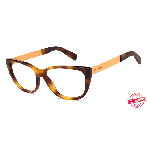 Boss Orange BO 0219 Size 53 FJG Tortoise Orange Tortoise Women s Eyeglasses at LensKart