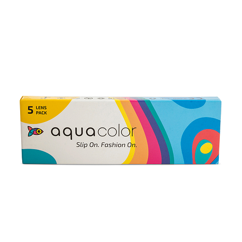Shop online for Aqua Color Tricky Turquoise Daily Disposable - 5 Lens Box