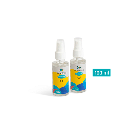 Aqualens spectacle lens cleaner pack of 2 (100ml x 2)