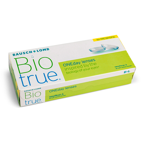 Bausch Lomb Bio True One Day Multi Focal 30 Lens box