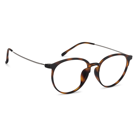 Matte Tortoise Gunmetal Tortoise Full Rim Round Lenskart Air Online Air ...