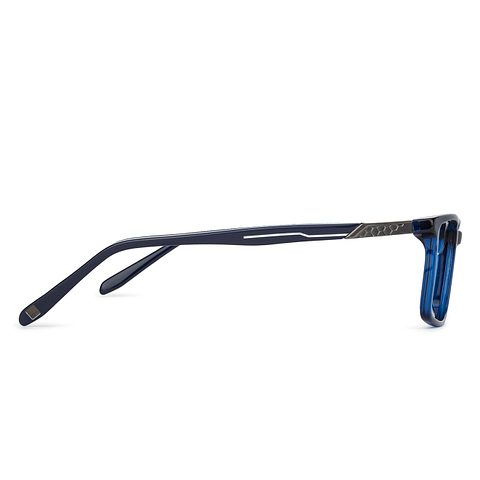 Blue Full Rim Rectangle Vincent Chase Classic Acetate IG-094-C4 Eyeglasses