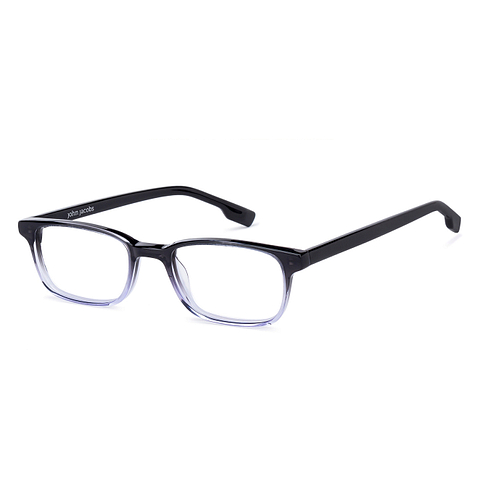 Buy Blue Block Phone Computer Glasses Black Blue Transparent Black Full ...