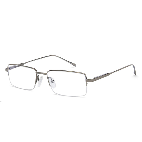 Buy Gunmetal Half Rim Rectangle John Jacobs Pro Titanium JJ E10199 -C9 ...