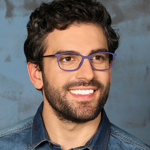 Buy Blue Block Phone & Computer Glasses: Matte Blue Black Rectangle ...