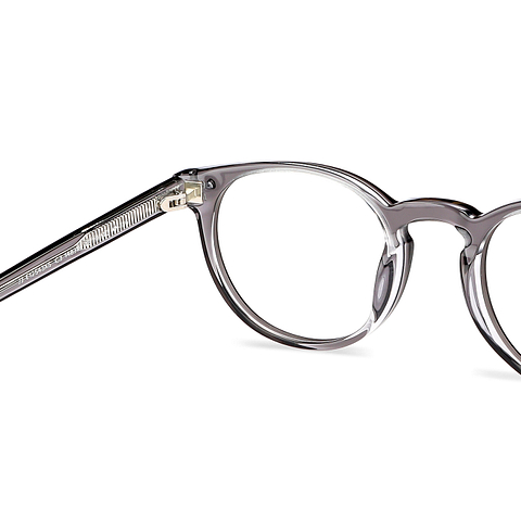 Buy John Jacobs Grey Hand-polished Acetate Round Spectacles Online ...