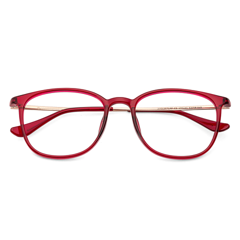 Buy John Jacobs Red TR90 Rectangle Spectacles Online || Lenskart ...