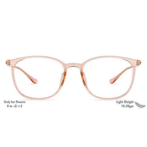 Buy John Jacobs Brown TR90 Rectangle Spectacles Online || Lenskart ...