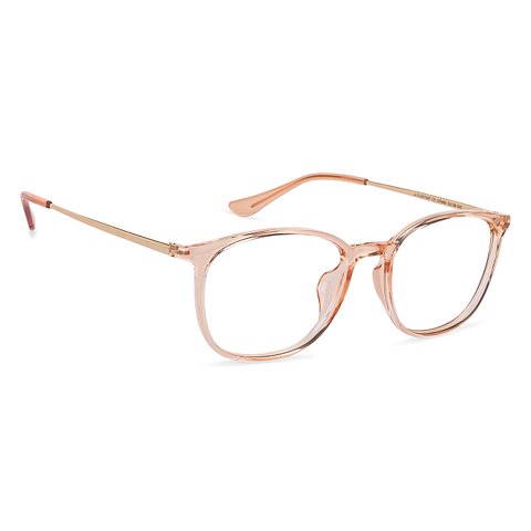 Buy John Jacobs Brown TR90 Rectangle Spectacles Online || Lenskart ...