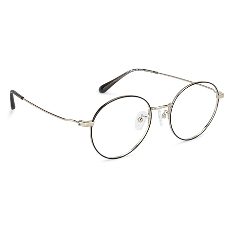 Buy John Jacobs Silver Stainless Steel Round Spectacles Online ...