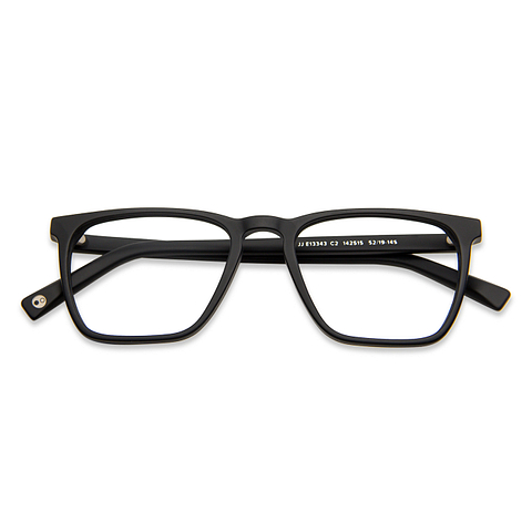 Buy Matte Black Full Rim Square John Jacobs Rich Acetate JJ E13343 - C2 ...