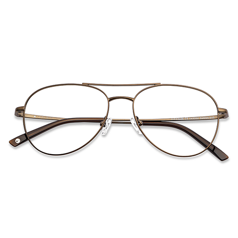 Brown Full Rim Aviator John Jacobs Supreme Steel JJ E13466 - C3 ...