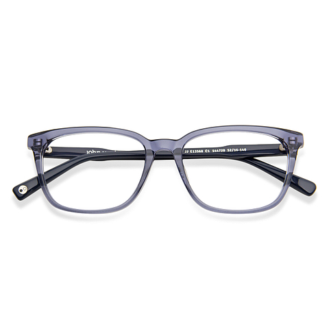 Blue Full Rim Square John Jacobs Rich Acetate JJ E13568-C1 Eyeglasses ...