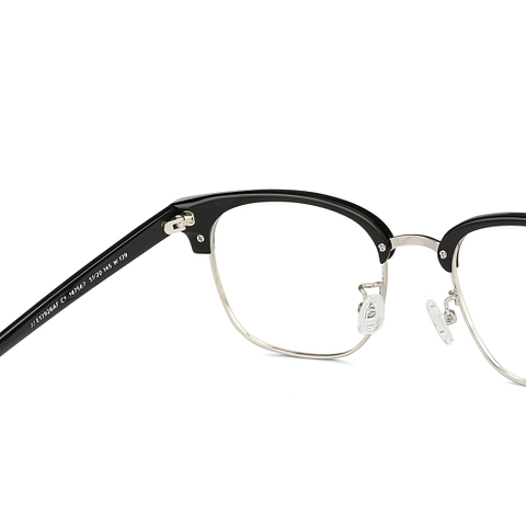 Buy John Jacobs Black Stainless Steel Club Master Spectacles Online ...