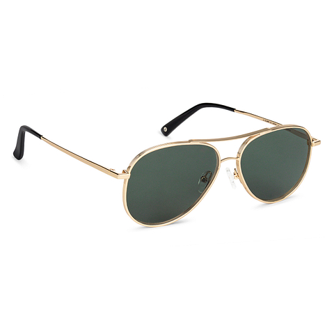 Buy Gold Black Green Full Rim Aviator John Jacobs JJ Tints JJ S12805-C3 ...