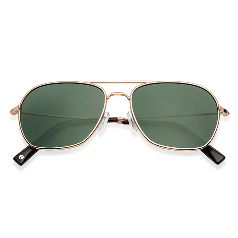 Gold Brown Green Full Rim Square Medium (Size-54) John Jacobs JJ TINTS ...