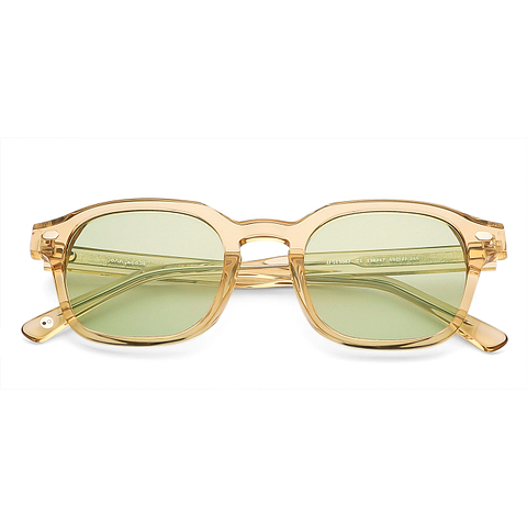 Buy Gold Transparent Light Green Full Rim Square John Jacobs JJ Tints ...