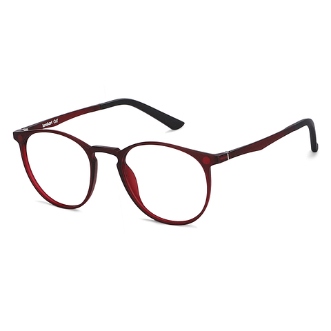 Buy Lenskart Air Red Ultem Round Spectacles Online || Lenskart ...