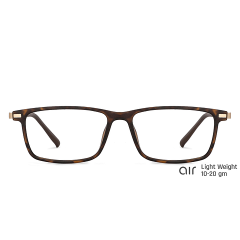 Buy Lenskart Air Brown TR90 Rectangle Spectacles Online || Lenskart ...