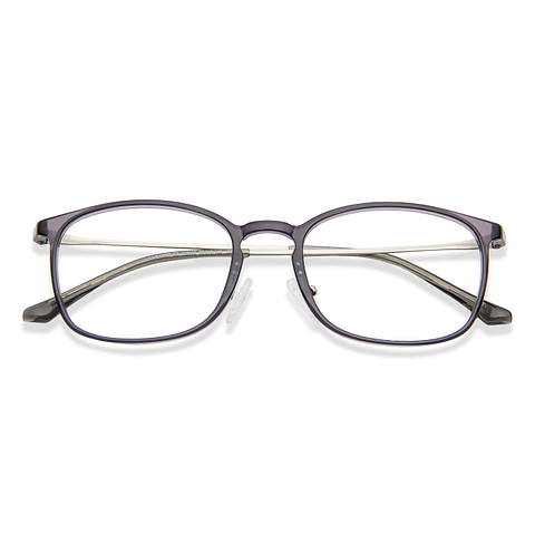 Grey Silver Grey Full Rim Square Lenskart Air Online Air fusion LA ...