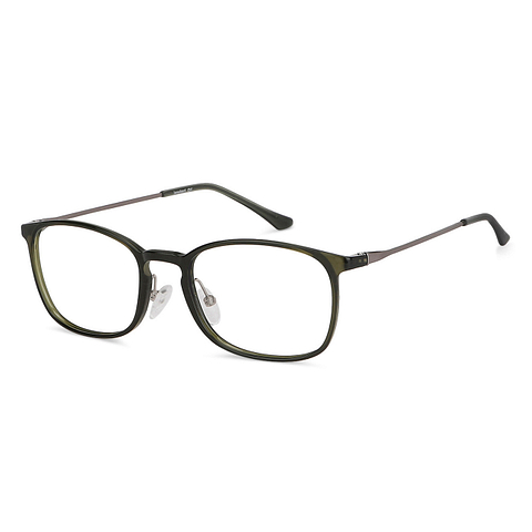 Green Gunmetal Green Full Rim Square Lenskart Air fusion LA E13057 - C3 ...