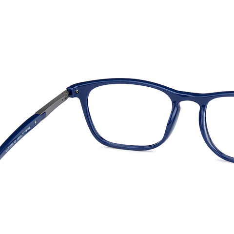 Buy Lenskart Air Essentials LA: Sky Blue Silver Sky Blue Full Rim ...