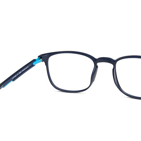 Blue Sky Blue Full Rim Square Lenskart Air LA Air Essentials LA E13232 ...