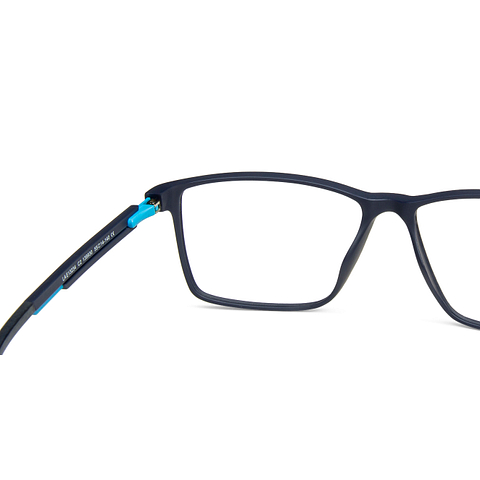 Blue Sky Blue Full Rim Square Lenskart Air Essentials LA E13234-C2 ...