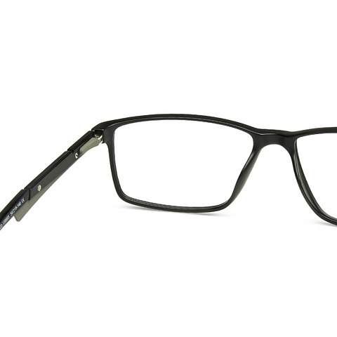 Buy Matte Black Grey Full Rim Rectangle Lenskart Air Essentials LA ...