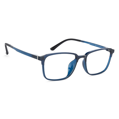 Buy Lenskart Air Blue Ultem Square Spectacles Online || Lenskart ...