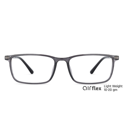 Buy Lenskart Air Grey Ultem Rectangle Spectacles Online || Lenskart ...