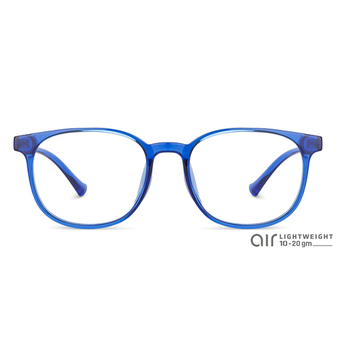 Buy Lenskart Air Blue TR90 Round Spectacles Online || Lenskart ...