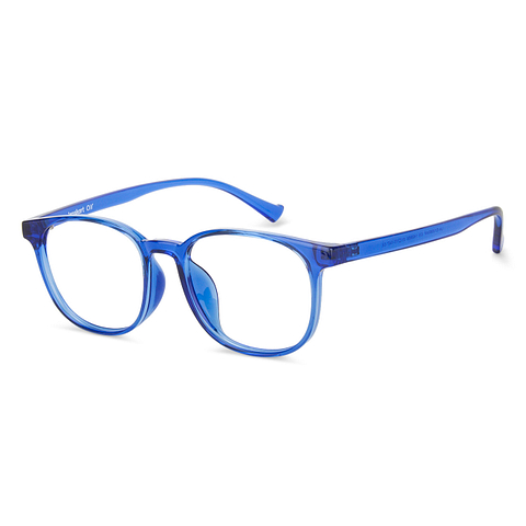 Buy Lenskart Air Blue TR90 Round Spectacles Online || Lenskart ...