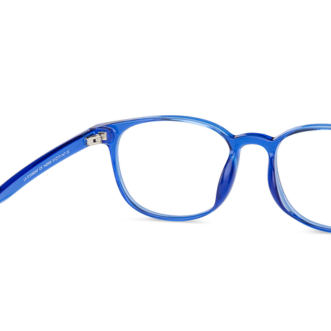 Buy Lenskart Air Blue TR90 Round Spectacles Online || Lenskart ...