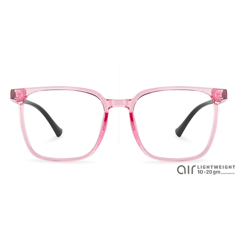 Buy Lenskart Air Pink TR90 Square Spectacles Online || Lenskart ...