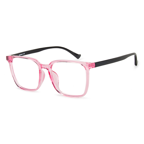 Buy Pink Transparent Black Full Rim Square Lenskart SG Essentials LA ...
