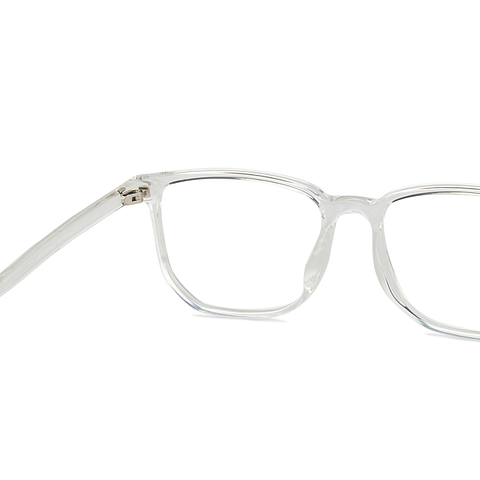Buy Lenskart Air Transparent TR90 Square Spectacles Online || Lenskart ...
