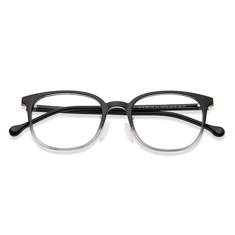 Buy Black Transparent Full Rim Square Lenskart SG Essentials LA ...