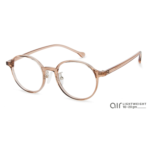 Buy Lenskart Air Brown TR90 Round Spectacles Online || Lenskart ...