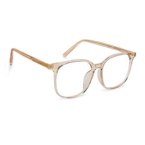 Buy Lenskart Air Brown TR90 Square Spectacles Online || Lenskart ...