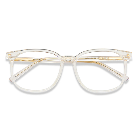 Buy Lenskart Air Transparent TR90 Square Spectacles Online || Lenskart ...
