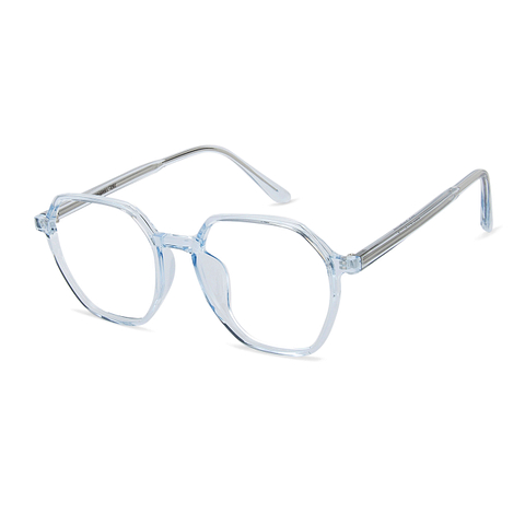Buy Lenskart Air Blue TR90 Hexagonal Spectacles Online || Lenskart ...