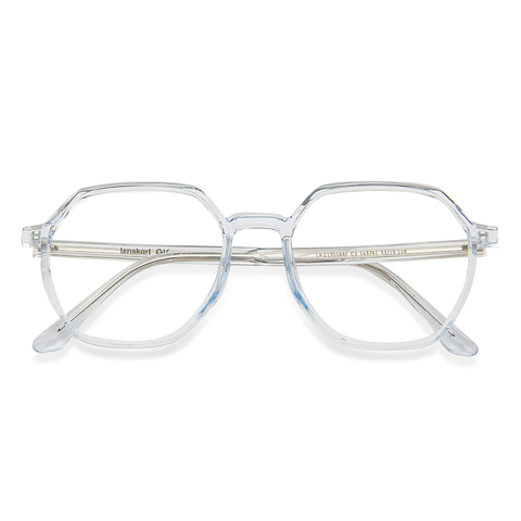 Buy Lenskart Air Blue TR90 Hexagonal Spectacles Online || Lenskart ...