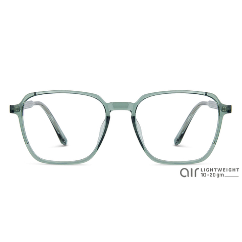 Buy Lenskart Air Green TR90 Square Spectacles Online || Lenskart ...