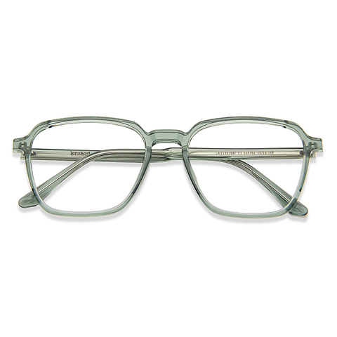 Buy Lenskart Air Green TR90 Square Spectacles Online || Lenskart ...